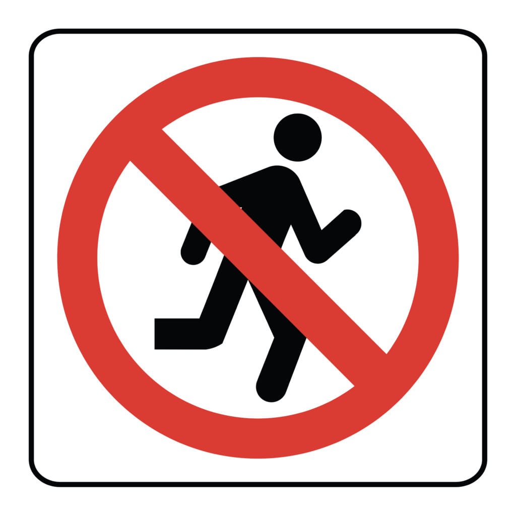 Presis 24/7 - Forbud skilt i nettbutikk - Alle standard skilt